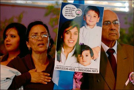 Guatemala: Cristina Siekavizza desapareció hace un año, sus hijos ...